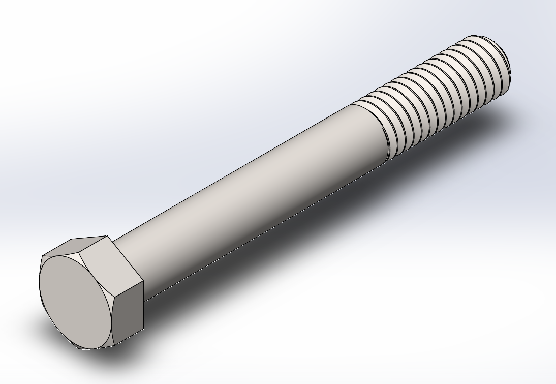 HEX BOLT 3 8 16 X 3 BLACK Ohio Steel Industries